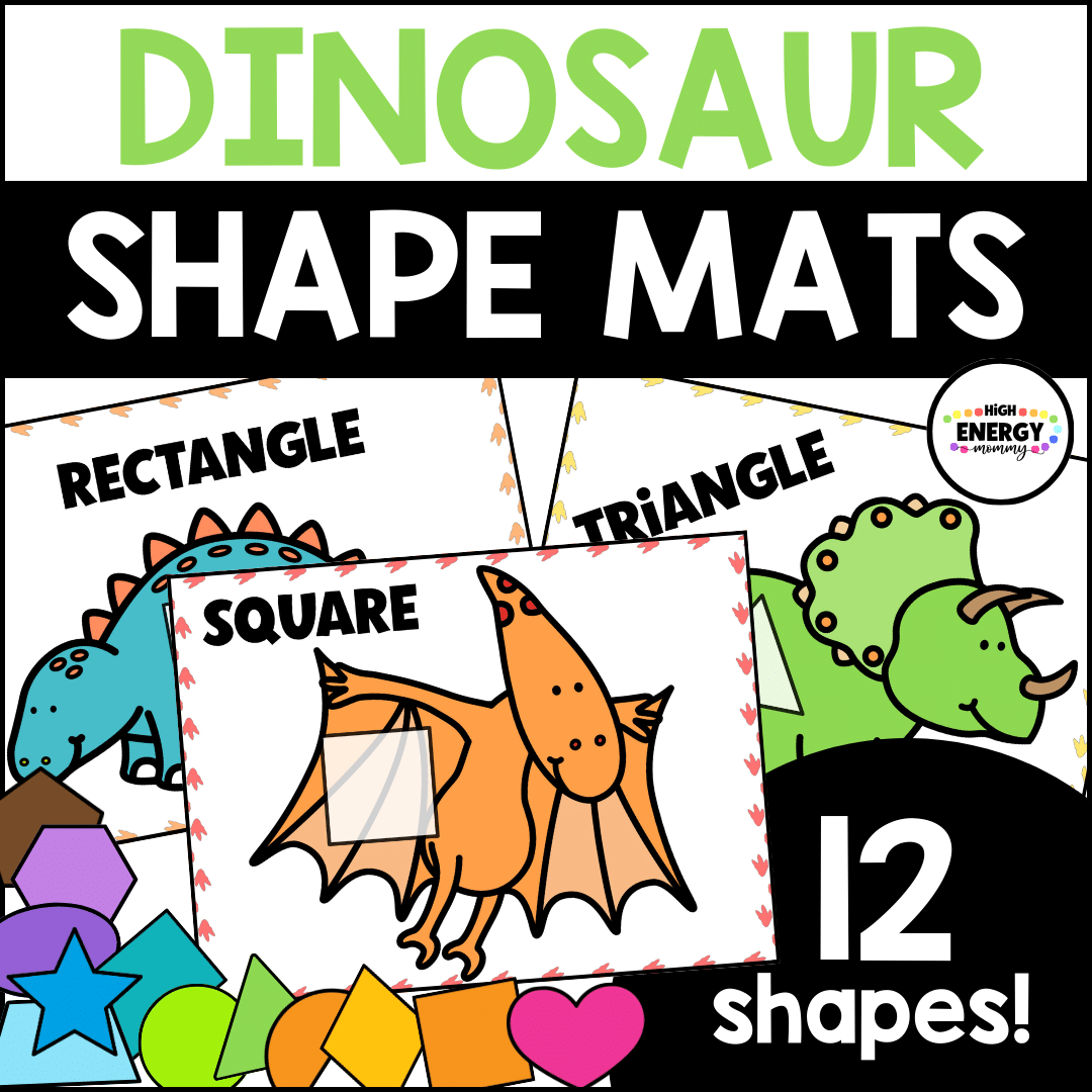 Fun School Preschool: Dinosaur Activities and Crafts • High Energy Mommy