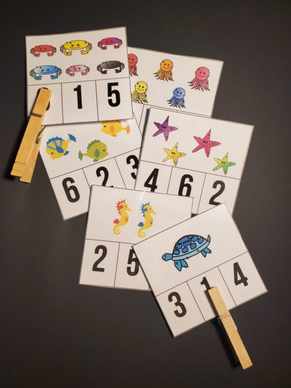 Fun School Preschool: Ocean Theme Activities and Games • High Energy Mommy