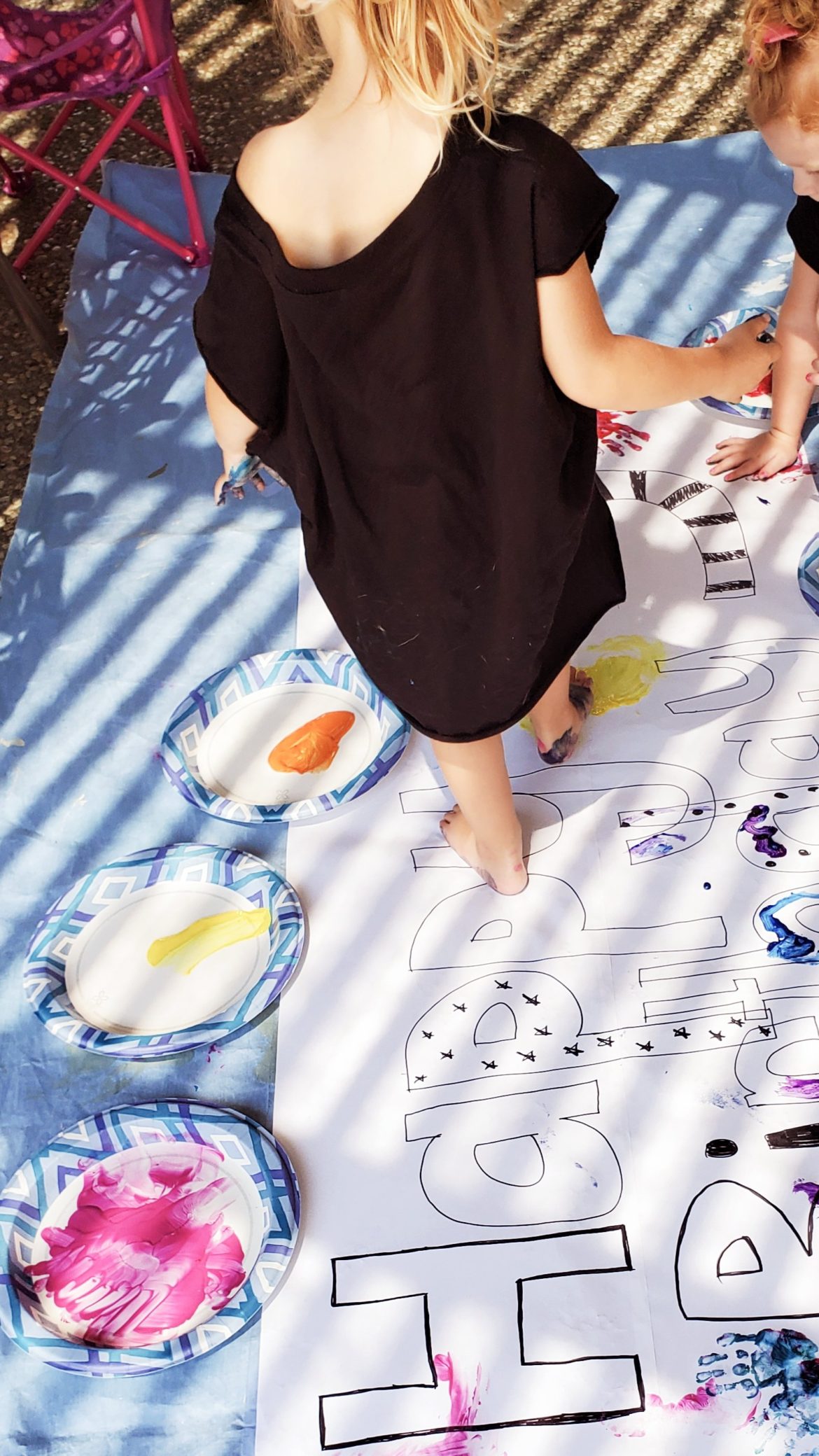A Fun (and easy) Birthday Craft for Kids • High Energy Mommy
