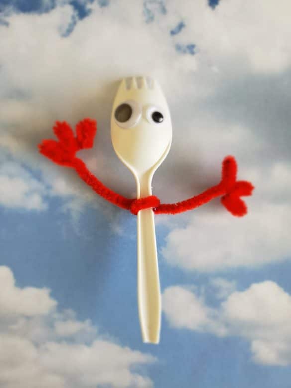 How To Make Your Own Forky from Toy Story 4 • High Energy Mommy