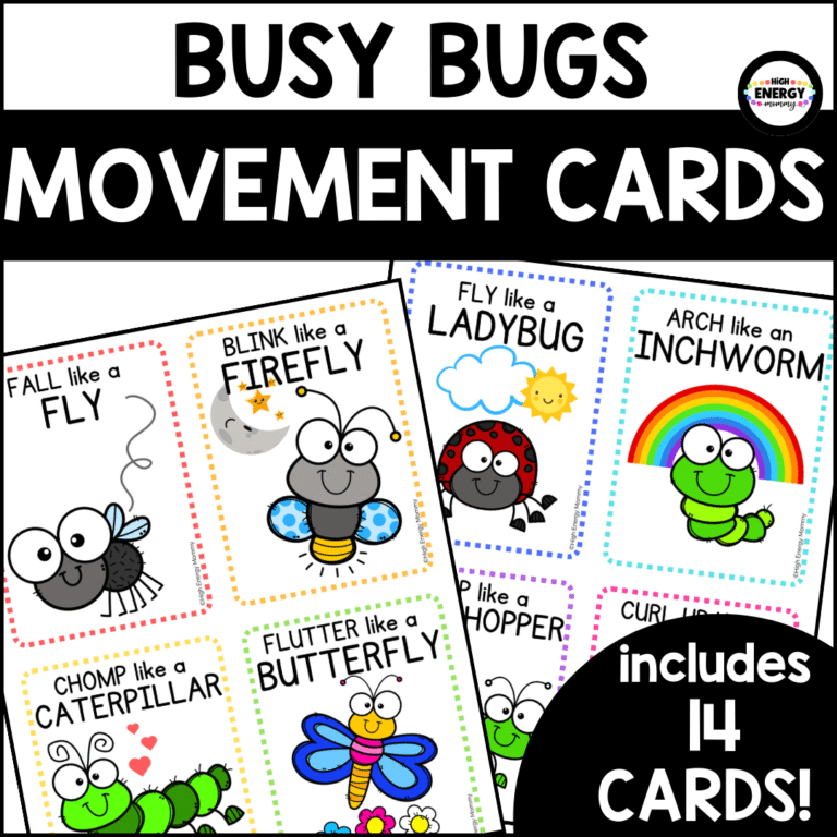 Fun and Simple Preschool Spring Theme Activities • High Energy Mommy