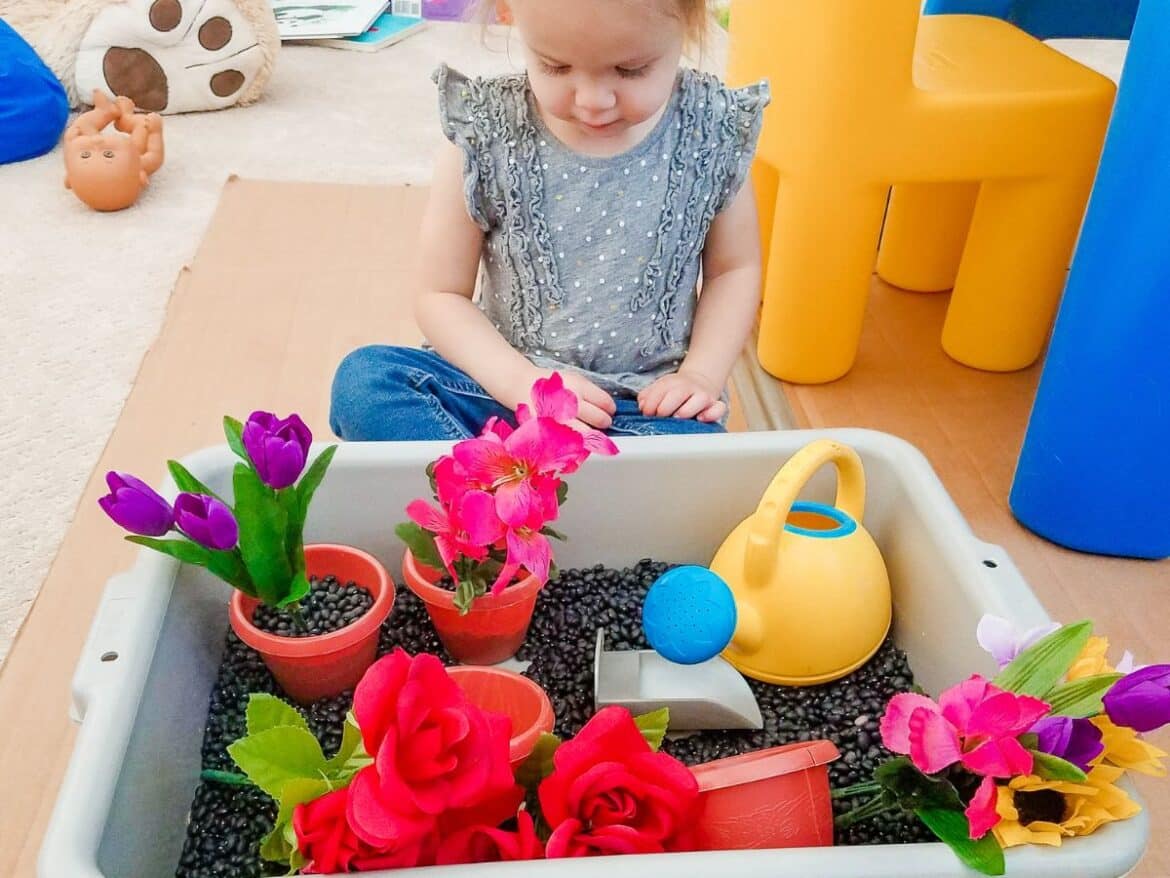 Fun and Simple Preschool Spring Theme Activities • High Energy Mommy