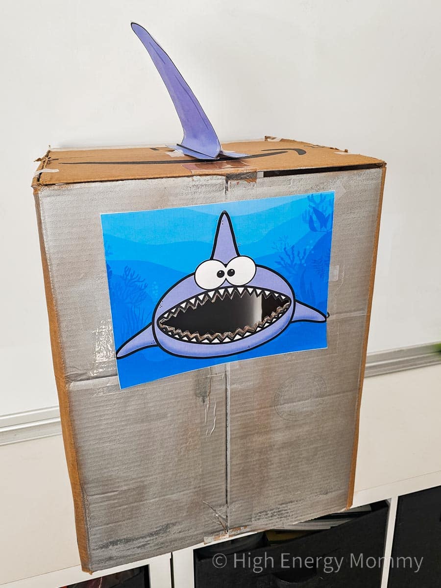 Feed the Shark: Math, Literacy, and Fine Motor Skill Game 🦈